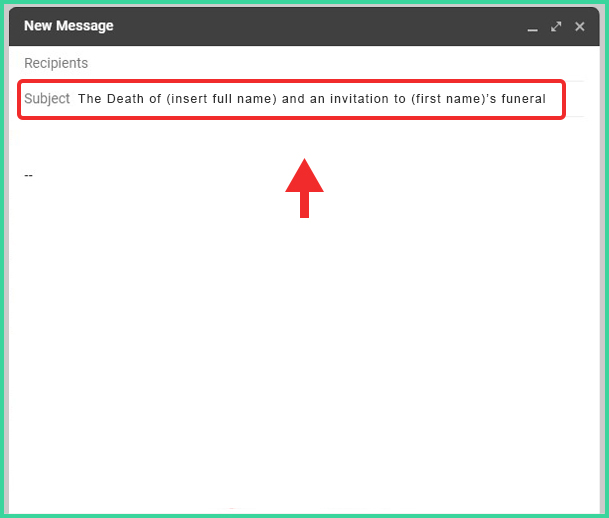 How to send funeral invitations by email - MyWishes - End of life ...